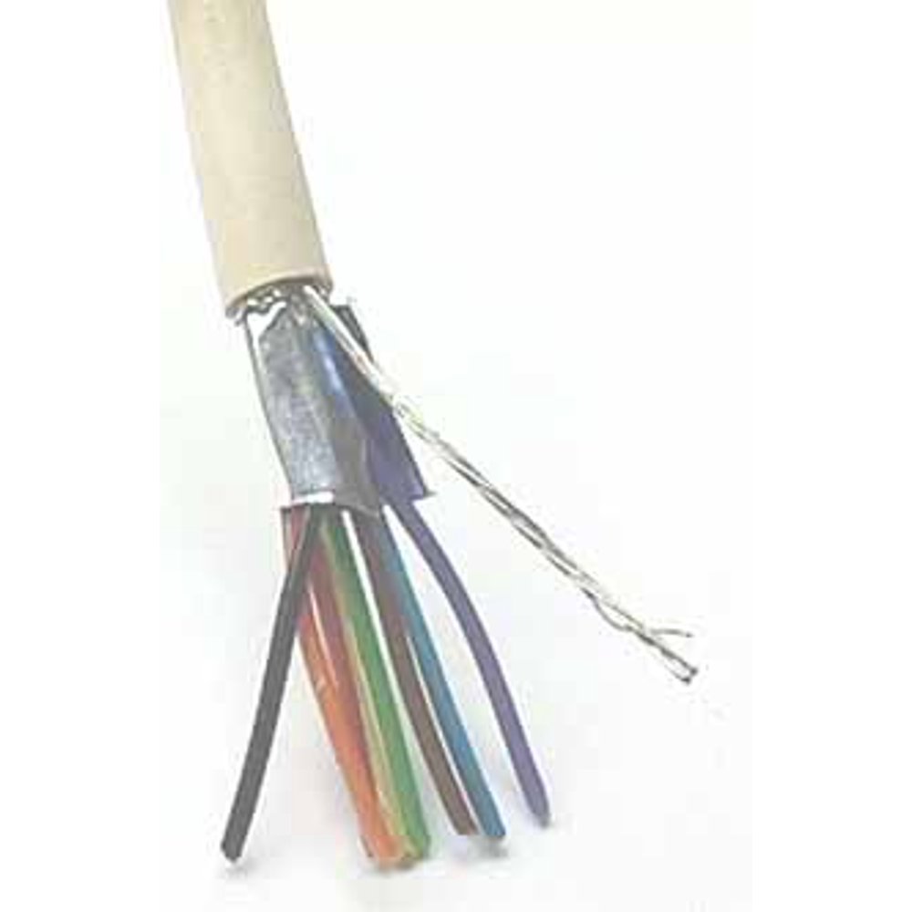 IEC CAB008-PL 24 Gauge 8 Conductor Shielded Plenum Cable Priced by the ...