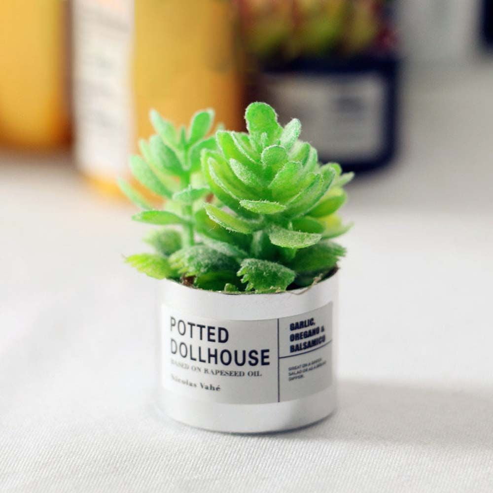 Pot Gift For Children Model Crafts Tree Potted Car Ornaments Desktop ...