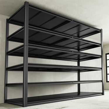 REIBII 55" W Garage Shelving Unit 3000LBS Heavy Duty Metal Shelving ...