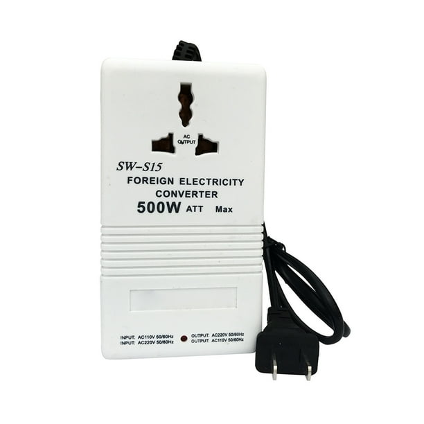 Methold Convertidor de voltaje de Hotel para oficina en casa, electricidad de viaje, 110V a 220V ...