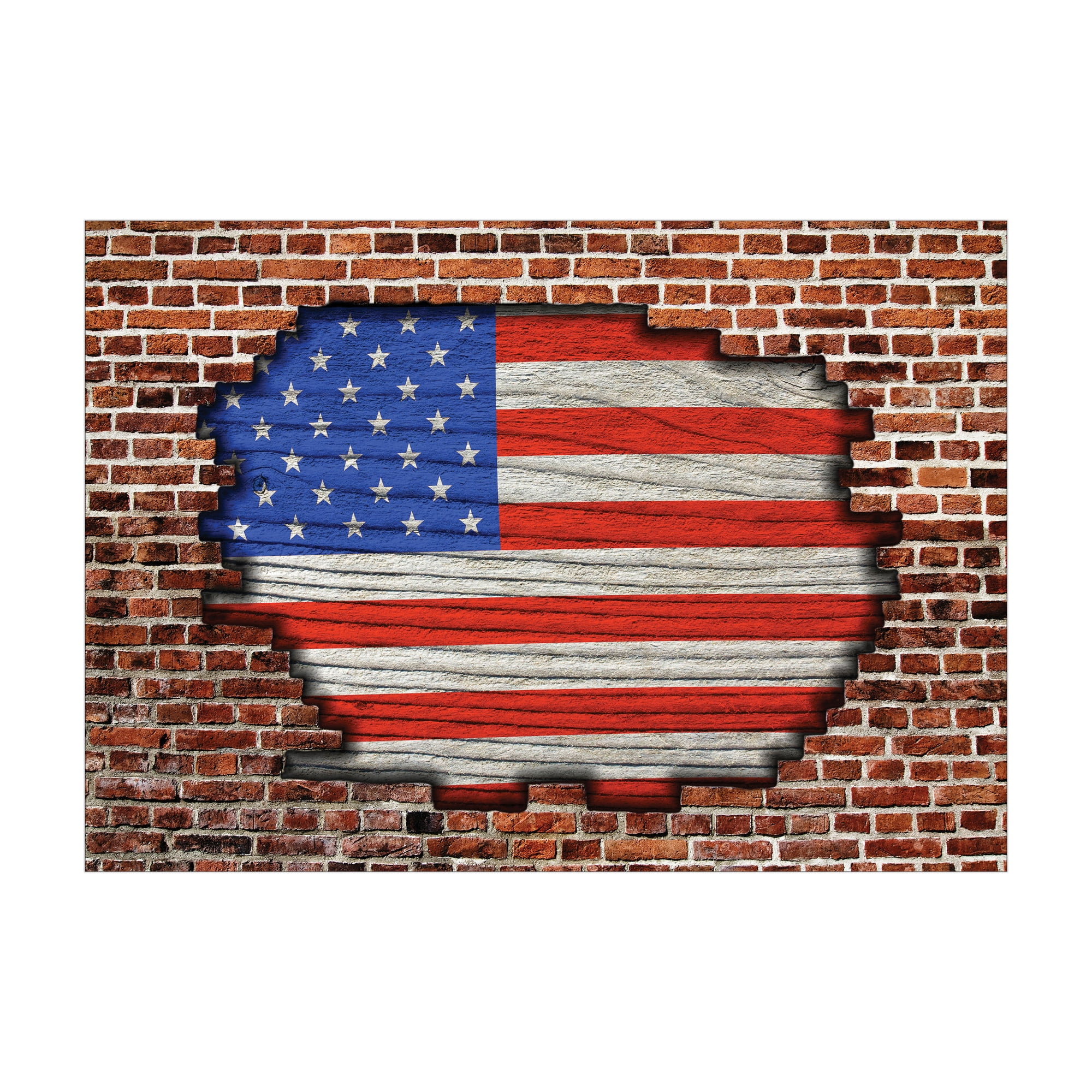 Ambesonne USA Jigsaw Puzzle, American National Flag, Heirloom-Quality ...