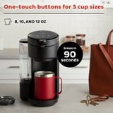 Instant Solo Café 2-in-1 K-Cup and Ground Coffee Single Serve Maker ...