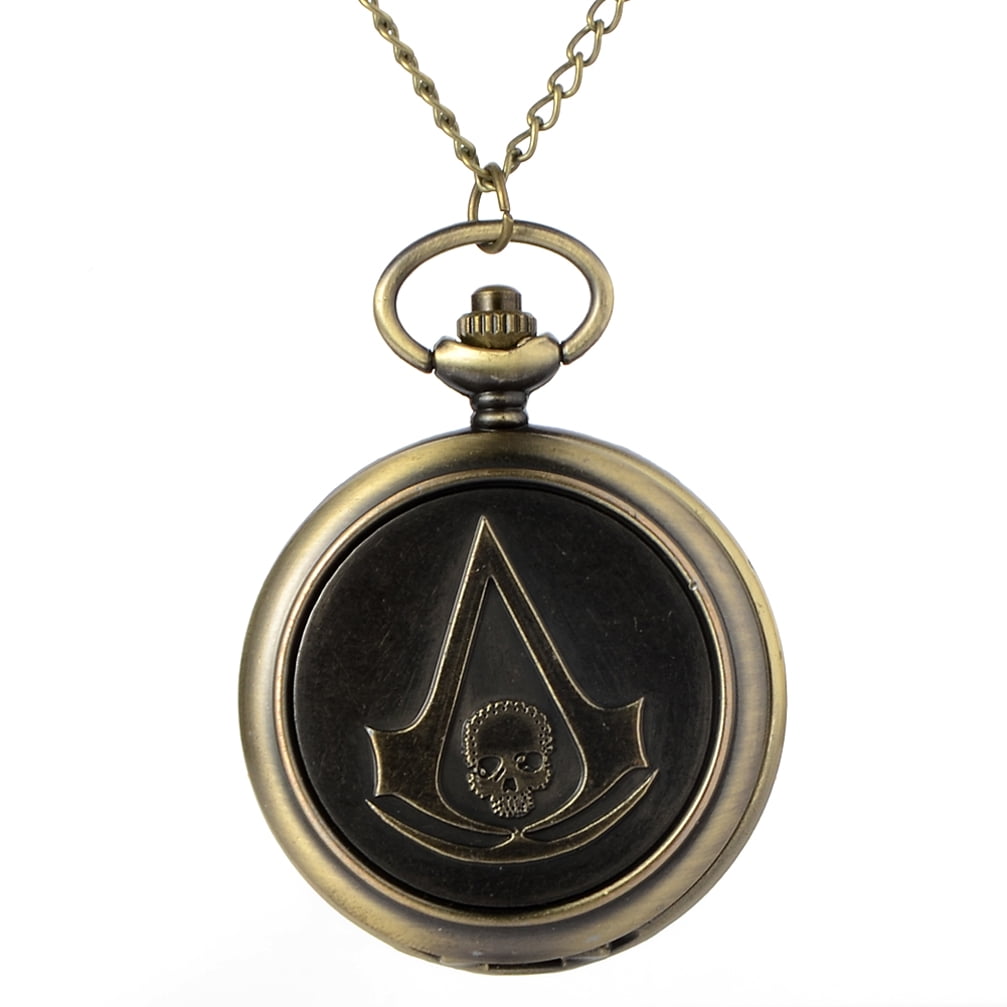 Assassin's Creed Style Pocket Watch Copper Color Tarnish Resistant ...
