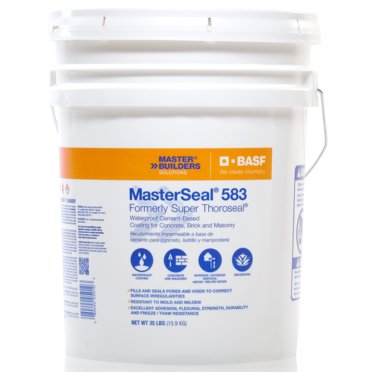 Bright White, Seal Krete Damplock Masonry Waterproofing Paint, Gallon ...