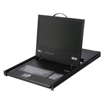Tripp Lite 8-Port Cat5 1U Rack-Mount 1+1 User Console KVM Switch with ...