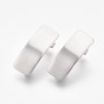 10pc 304 Stainless Steel Stud Earring Findings with Loop and Ear Nuts ...