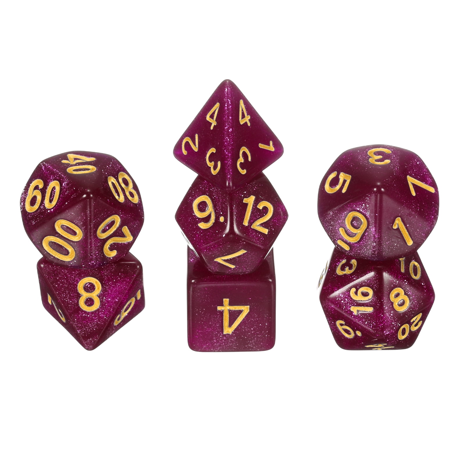 Click here for Uxcell Polyhedral Dnd Dice Set  7 Pcs Dnd Acrylic... prices