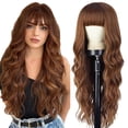 Synthetic Wig European American Women African Black Long Small Curly ...