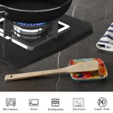 GDCZ Colorful Hand Painted Ceramic Spoon Rest - 4.75 Inches, Dishwasher ...