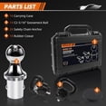 60618 Gooseneck Hitch Ball Kit Compatible with 2013-2026 2500 3500,2-5/ ...