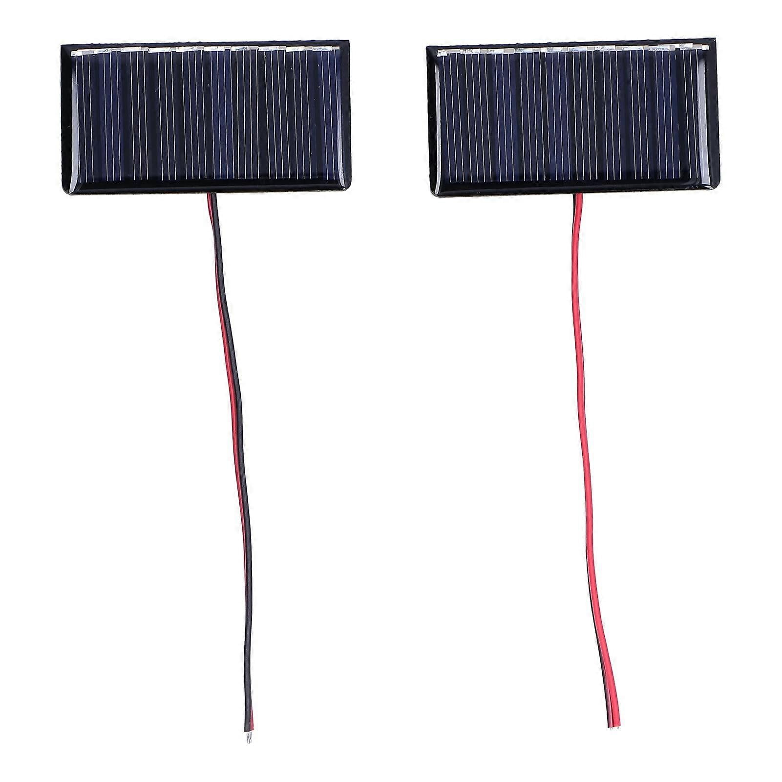 2 microcélulas solares, paneles solares pequeños, módulo de micropanel ...