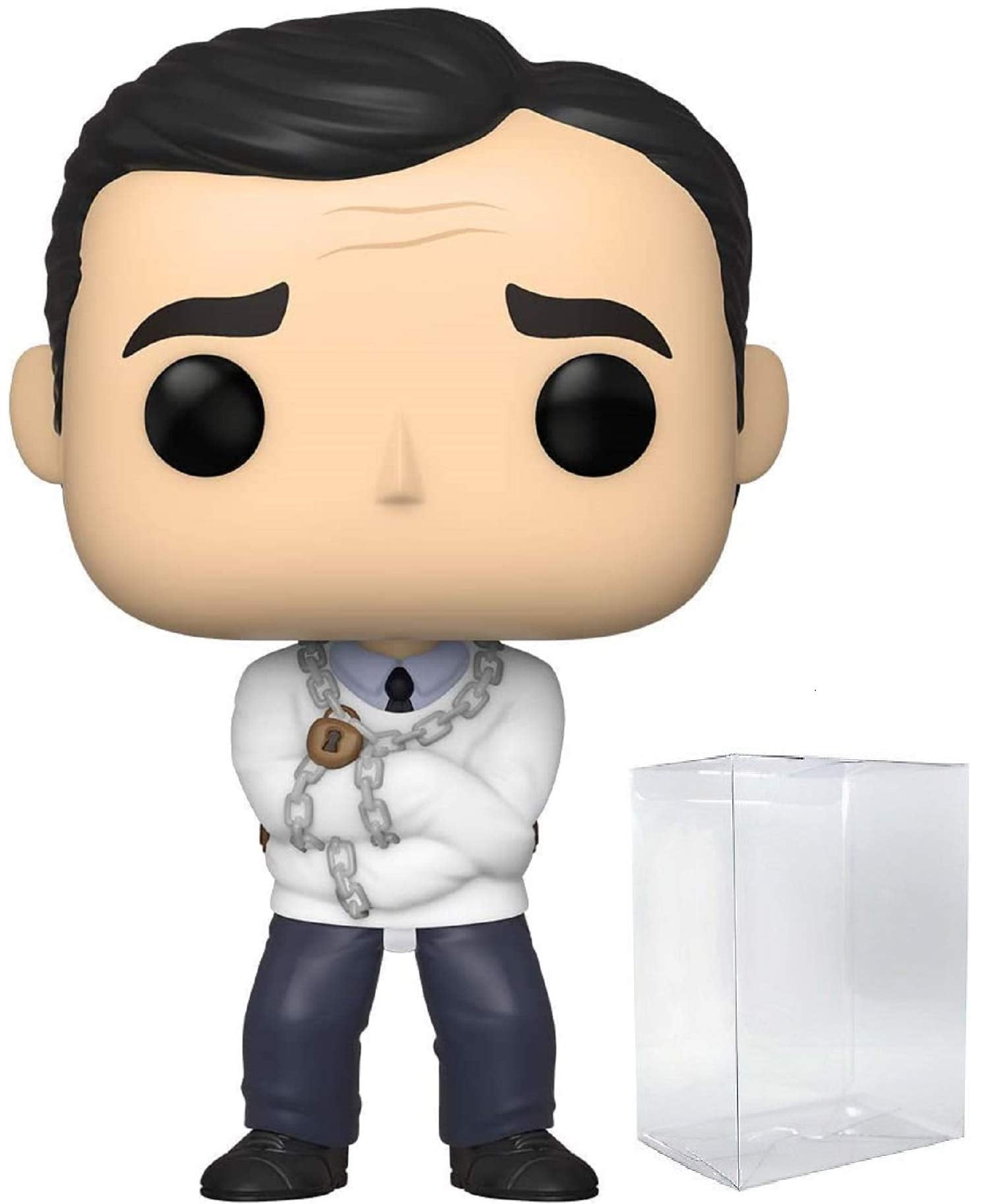 Funko The Office - Straitjacket Michael Scott Pop Vinyl Figure (Bundled ...