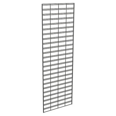 Bonnlo 6' x 2' Wire Grid Panel Tower with T-Base Floorstanding,Wire ...