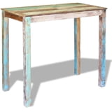 vidaXL Bar Table Solid Reclaimed Wood 45.3"x23.6"x42" - Walmart.com