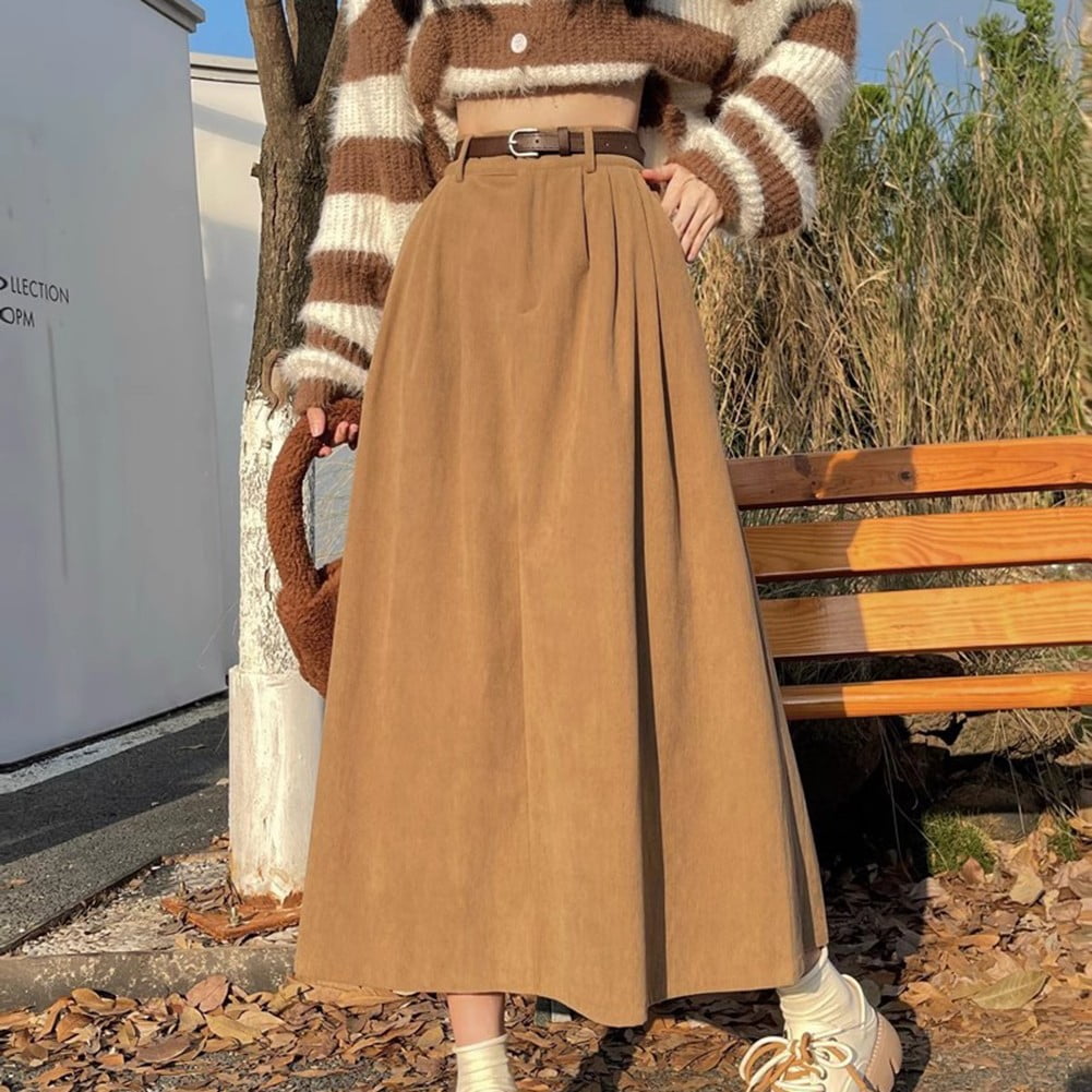 Click here for Luckyn Sophisticated Casual Womens A Line Long Ski... prices