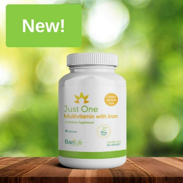 Bari Life Just One Multivitamin with Iron Size: 30-Count - Walmart.com ...