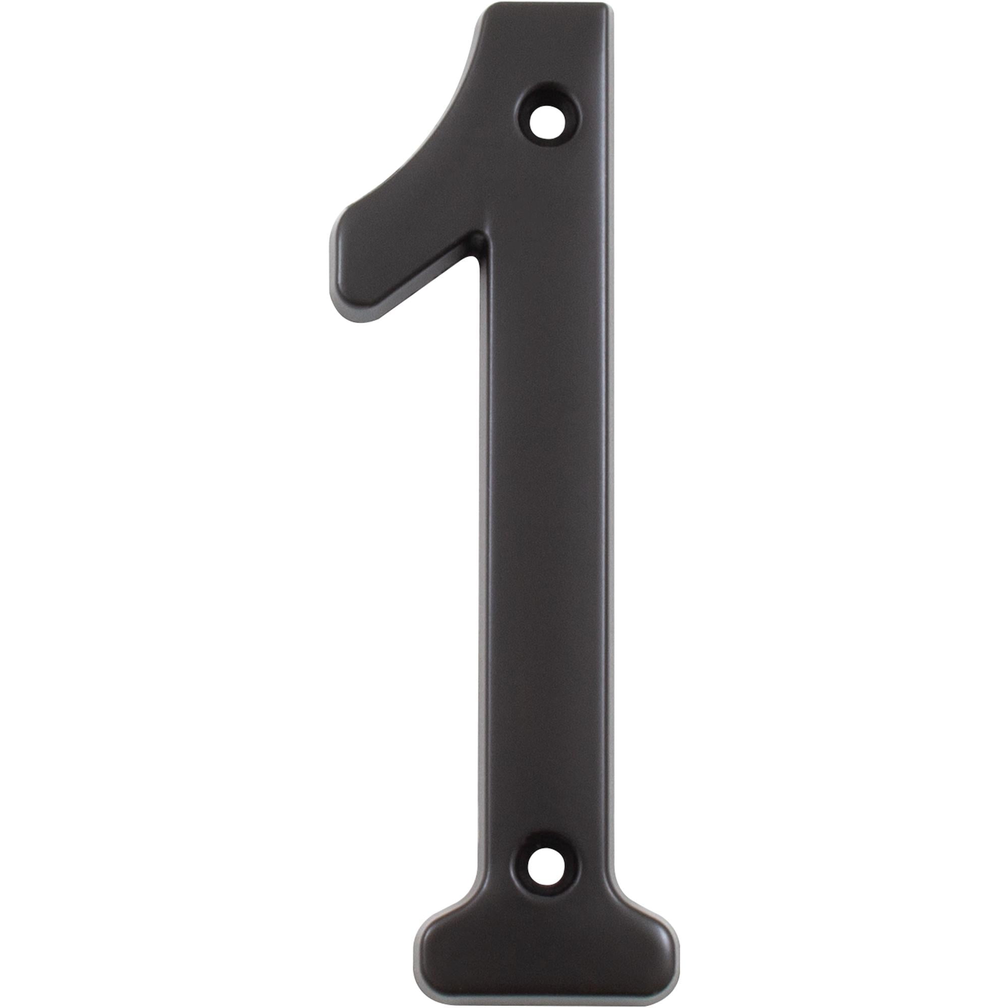 Heavy Duty House Numbers 1 4 Inches Oil Rubbed Bronze By Stone