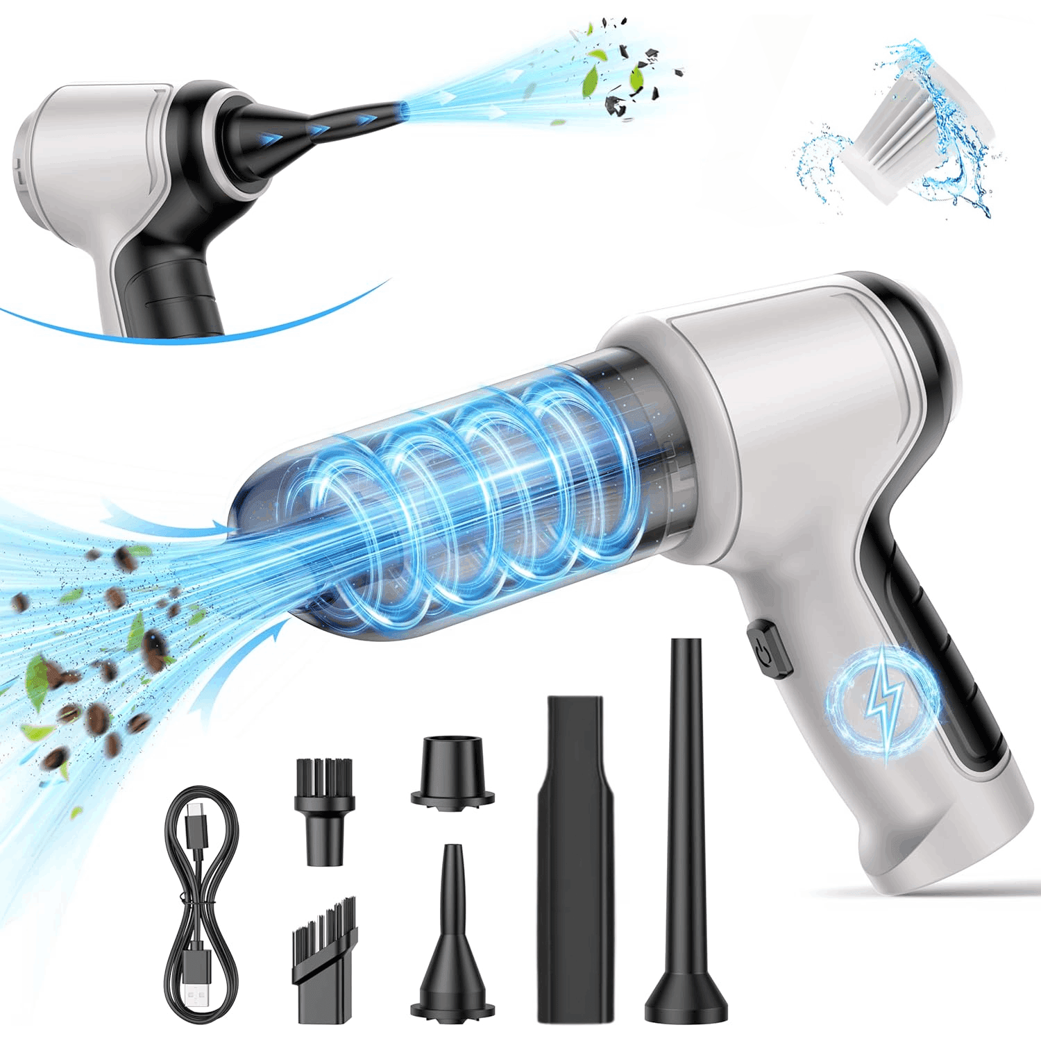 Click here for Unbranded 3-In-1 Portable Handheld Vacuum Cleaner... prices