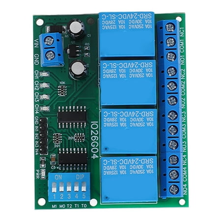 Relay Module, Relays Board DC 24V Independent Trigger For Motor ...