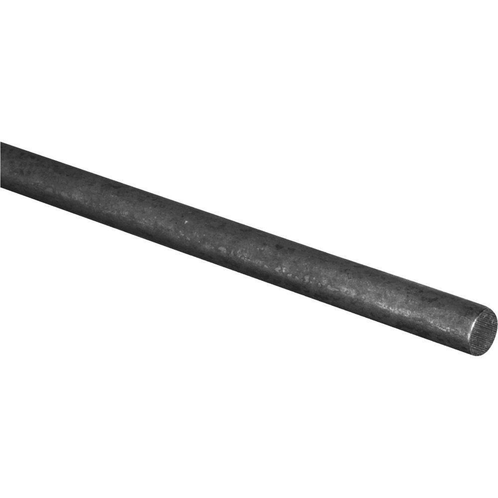 Boltmaster 11618 3/8" X 48" Hot Rolled Plain Steel Round Rod Stock ...