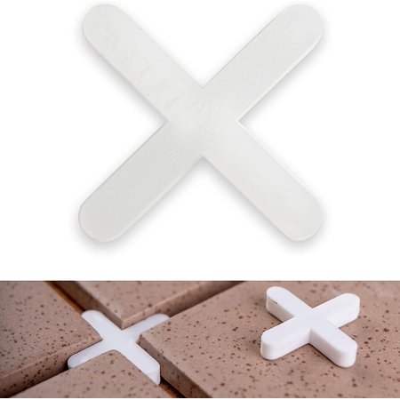 HEIBIN Tile Spacers, 2 Mm Thick, 100 Pieces, Cross Joints For Even ...