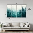 8 Pack Art Acoustic Panels Sound Absorbing Misty Forest Landscape Tall ...