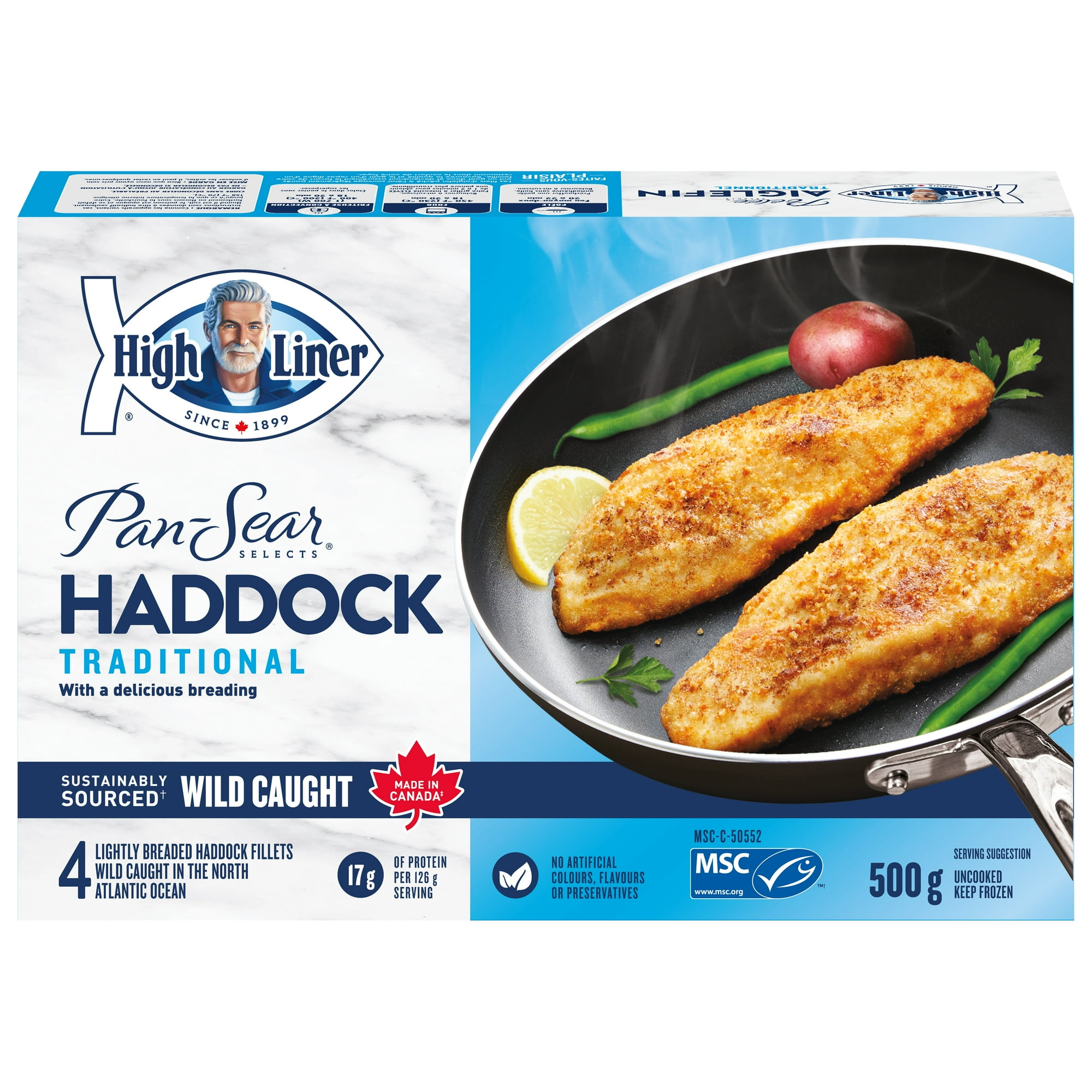 Click here for High Liner Pan Sear Selects Traditional Haddock 50... prices