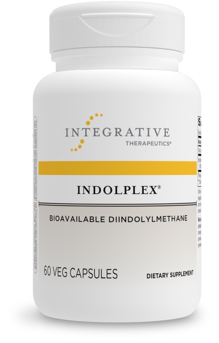 Integrative Therapeutics Indolplex - Bioavailable DIM Supplement ...