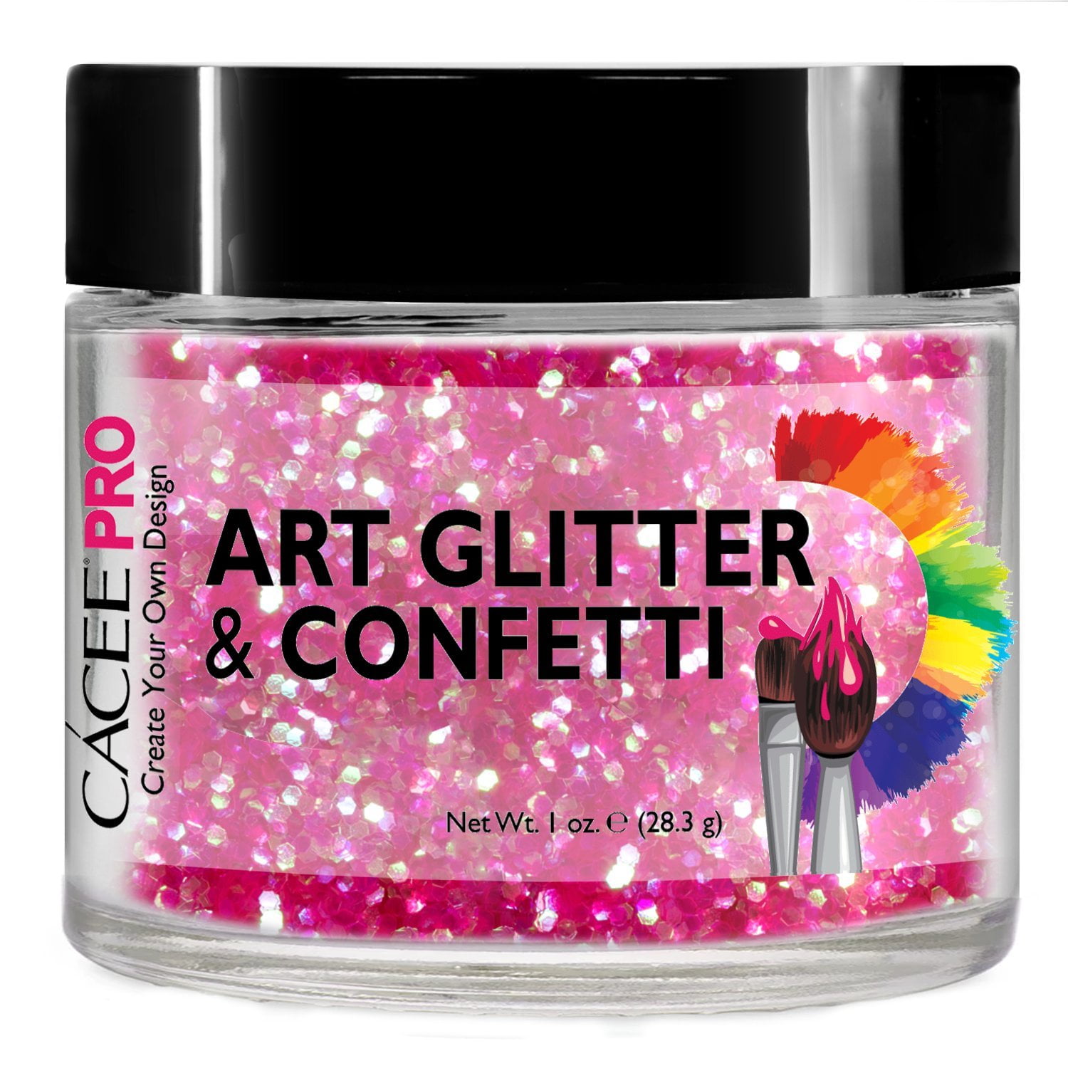Cacee - Nail Glitter 1 oz by Cacee Art & Confetti (Holographic, Silver ...
