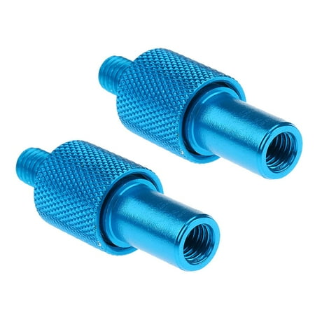 2 8mm Fishing Rod Pod Connector Adapters For Landing Net Refit Parts ...