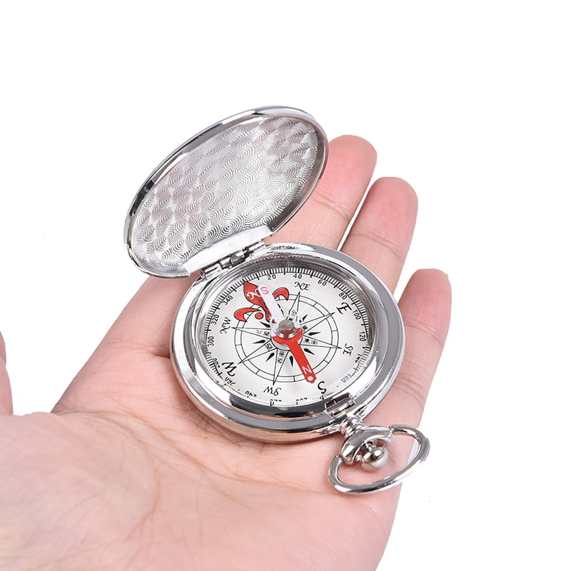 Pocket Watch Flip Compass Portable Hiking Navigation Compass Compass ...