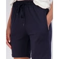 Real Essentials 4 Pack: Women's 7" Bermuda Shorts - High Waisted, Pockets, Casual & Athletic ...