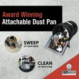 Danco 11033X Attachable Dust Pan Clip-On Scoop for 5-Gallon Buckets, 1 ...
