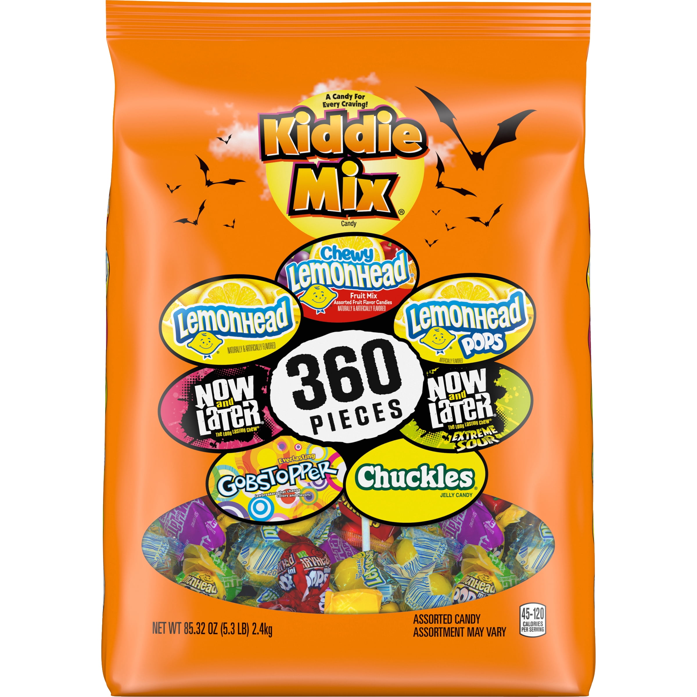 Brach's Kiddie Mix Assorted Candy Lemonhead, Now and Later, Gobstopper ...
