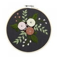 Embroidery Starter Kit with Pattern and Instructions Embroidery DIY ...