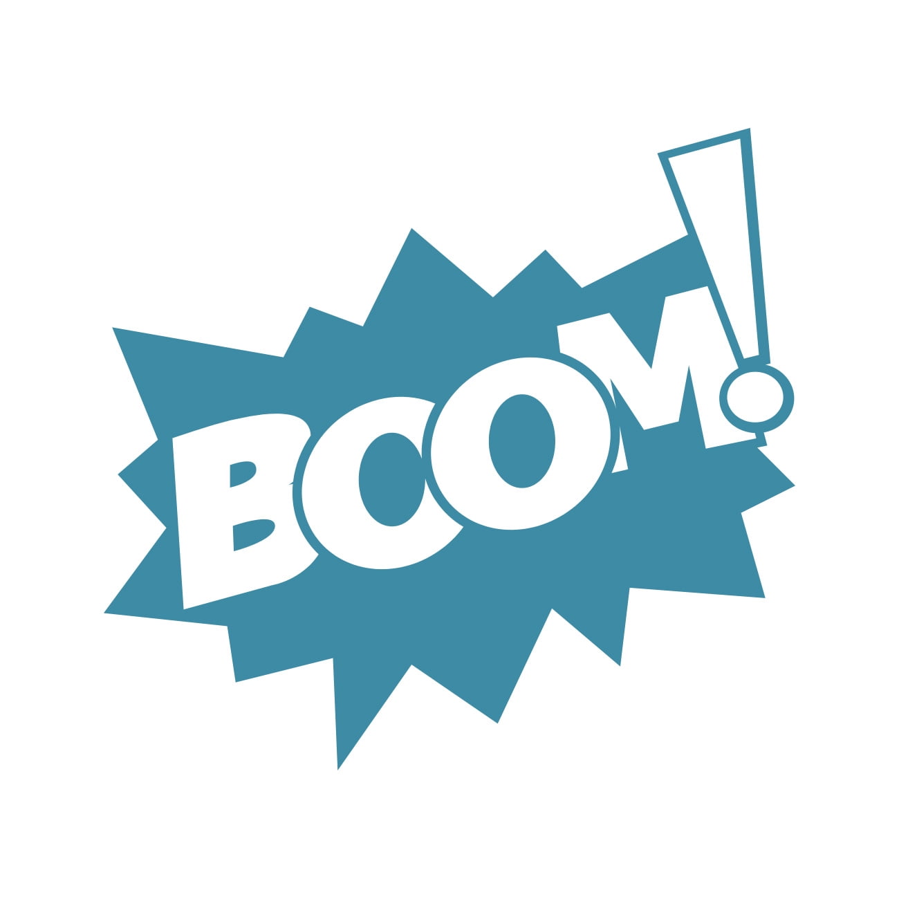Boom! Sticker Decal Die Cut - Self Adhesive Vinyl - Weatherproof - Made ...