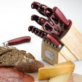Hampton Signature™ Argentum Red - 14 Piece Knife Block Set, Forged ...