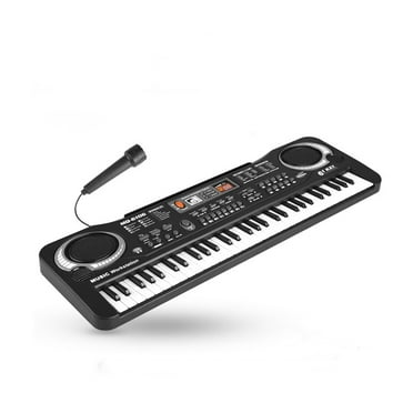 Memorex Electric 54-Key Piano Keyboard with Microphone, MKEYB2020 ...