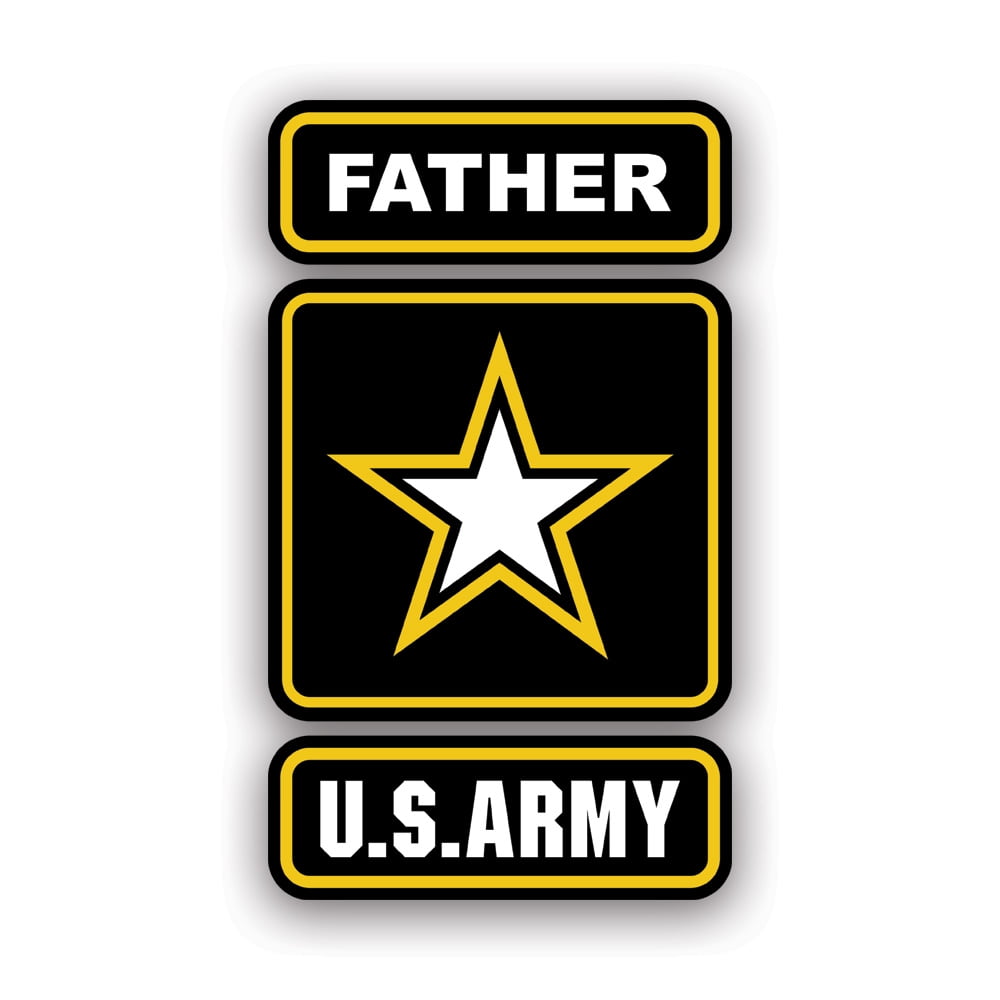 Army Father Sticker Decal - Self Adhesive Vinyl - Weatherproof - Made ...