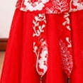GiLiling Girls Chinese Hanfu Dress 2 Piece Set Embroidery Long Sleeve ...