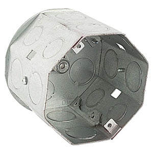 Steel City H 54561 3/4, Hanging Ceiling Box, Octogon Hung Ceilingbox, 1 ...