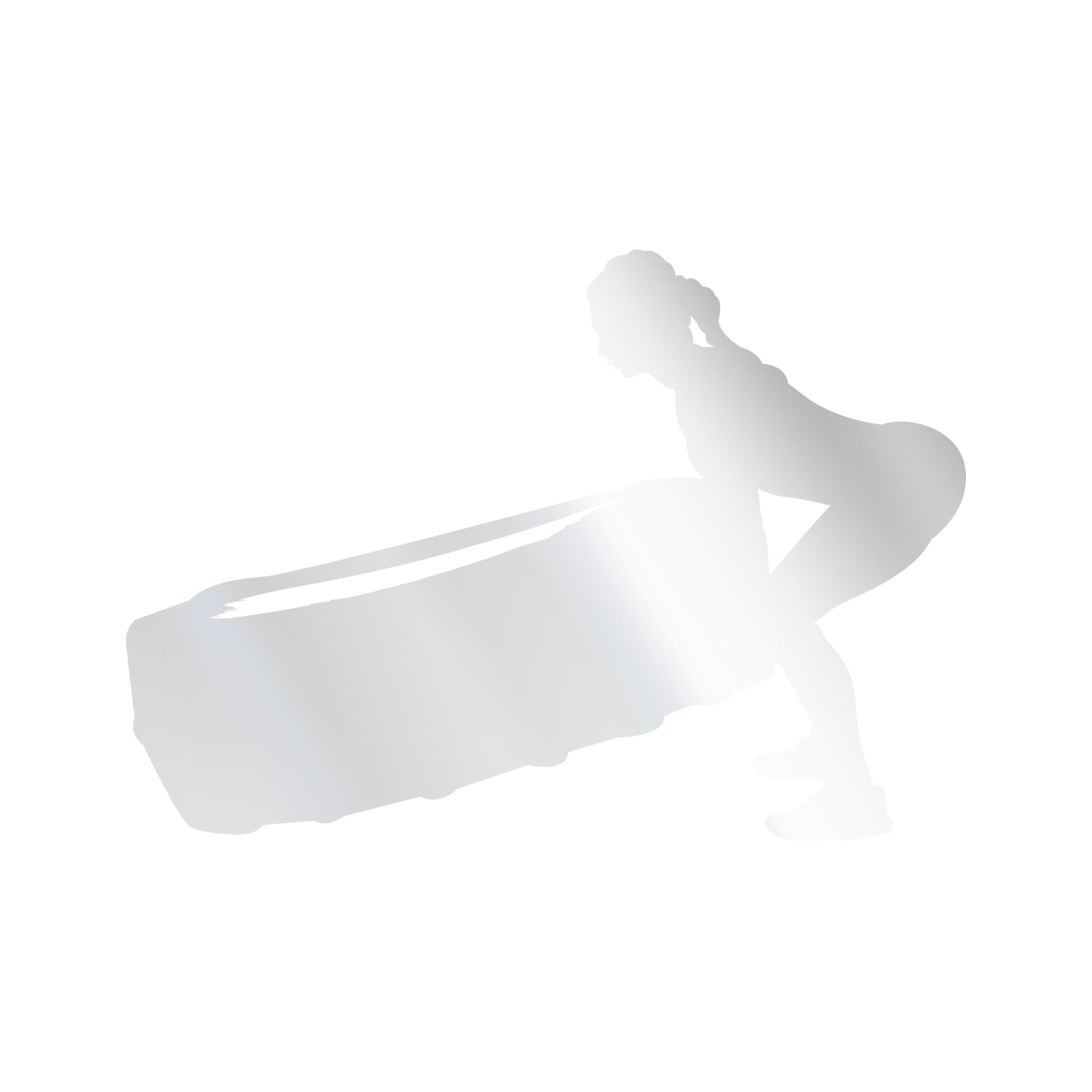 Girl Tire Flip Sticker Decal Die Cut - Self Adhesive Vinyl ...