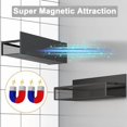 Magnetic Spice Rack for Refrigerator, 2 Pack Magnetic Shelf, Fridge ...