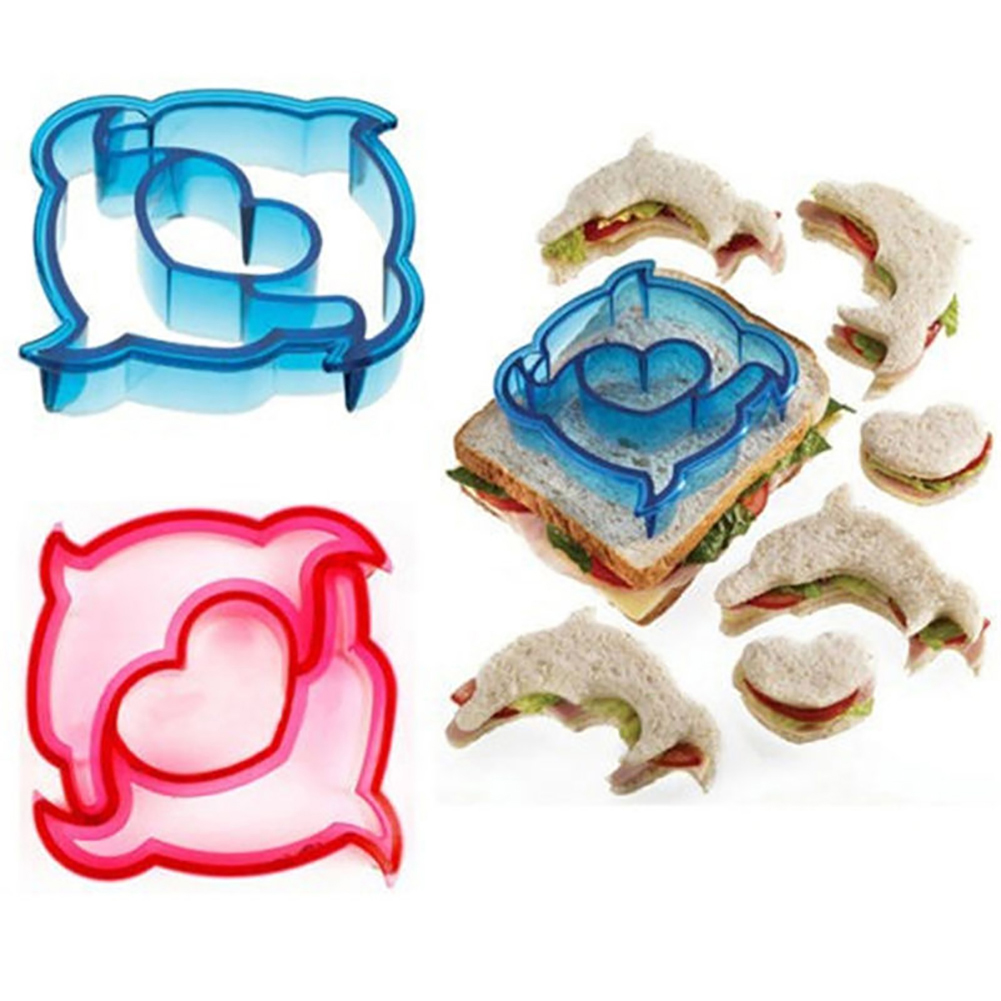 NUZYZ 1 Pc Toast Cutter Animal Shaped Lunch Sandwich Toast Cookies Cake ...
