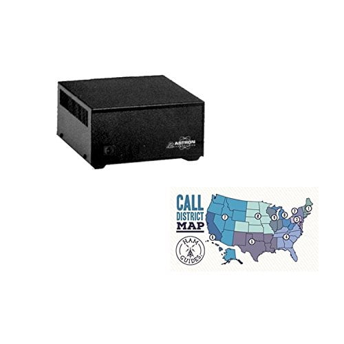 Astron Desktop switching pwr supply 13.8V 30A and Ham Guides TM Pocket ...