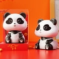 1pc Solar Powered Nodding Panda Good Luck Panda Ornaments Household ...