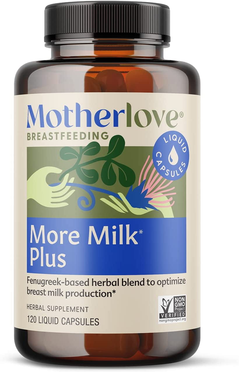 Motherlove More Milk Plus®, Fenugreek-Based Lactation Supplement, 120 ...