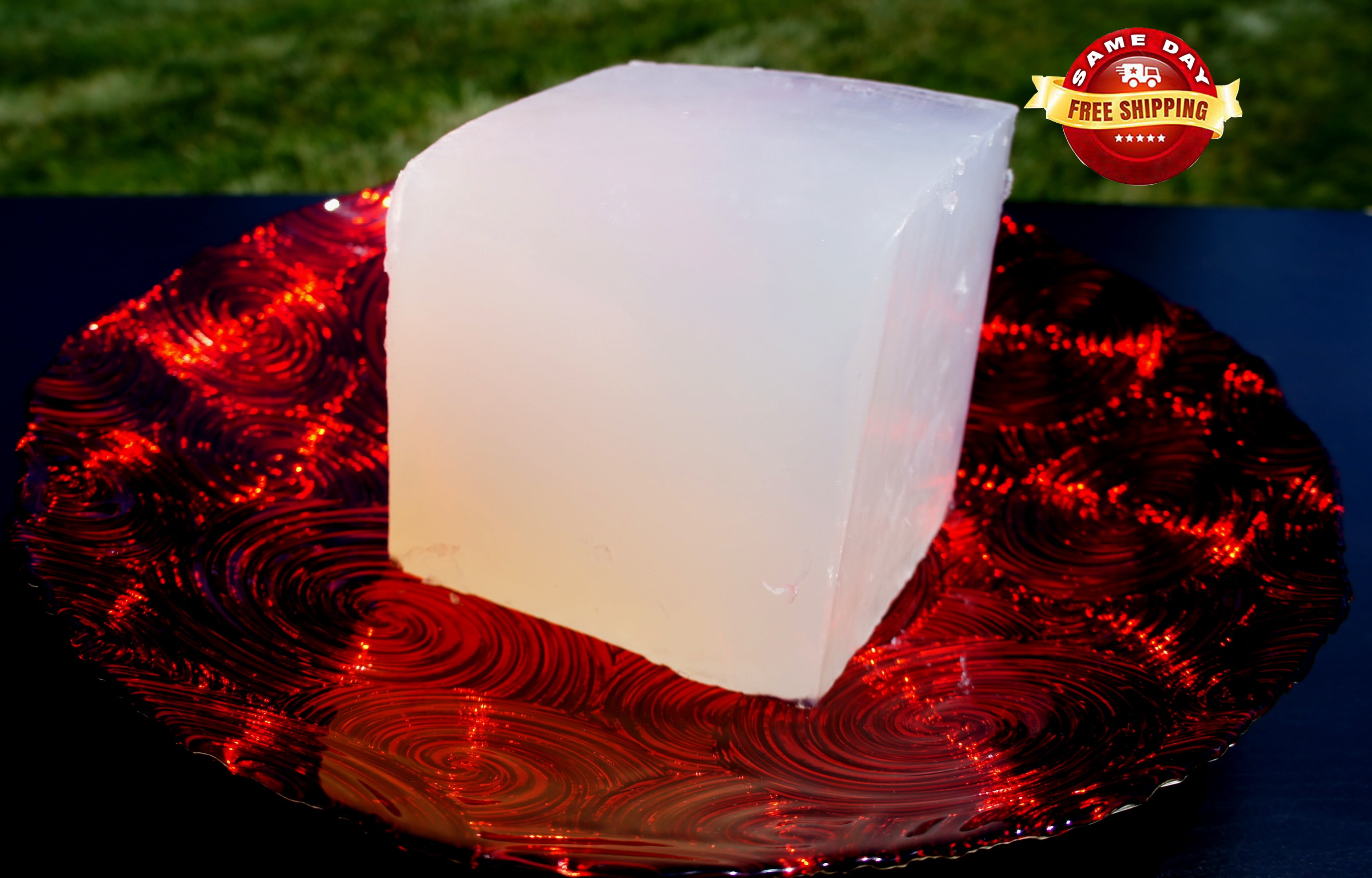 ULTRA CLEAR TRANSPARENT ORGANIC GLYCERIN MELT & POUR SOAP BASE 100% ...