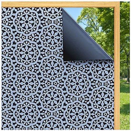 Privacy Window-Film Non Adhesive Glass Window-Sticker Paper Static ...