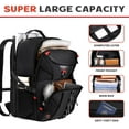 Extra Large Travel Laptop Backpack,18.4 inch XXXL Gaming Backpack, TSA ...